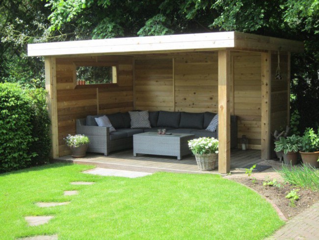 Houten prieel type Kijkduin op maat kopen?